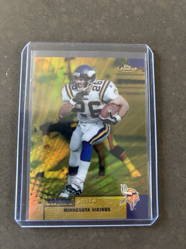 1999 Topps Finest Gold Refractor Robert Smith Vikings Ohio State Rare ...
