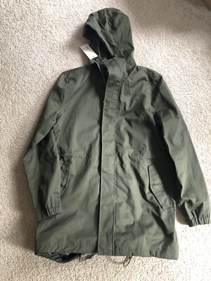 Five Four Jacket Parka Medium Malloy Olive w/ Hood | eBay