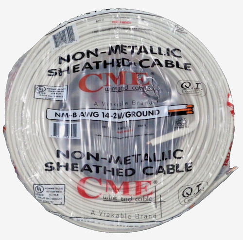 250 ft 14/2 Romex Wire Non-Metallic Wire NM-B Cable Indoor Wire(By-the ...