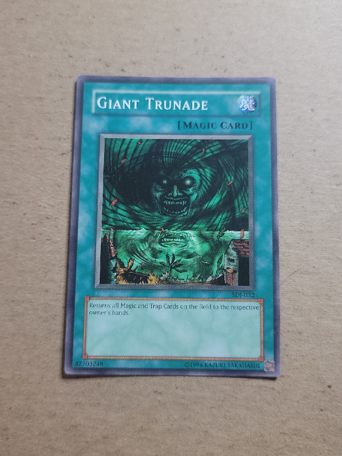 Yu-Gi-Oh! TCG Giant Trunade Starter Deck Joey SDJ-032 Unlimited Common ...