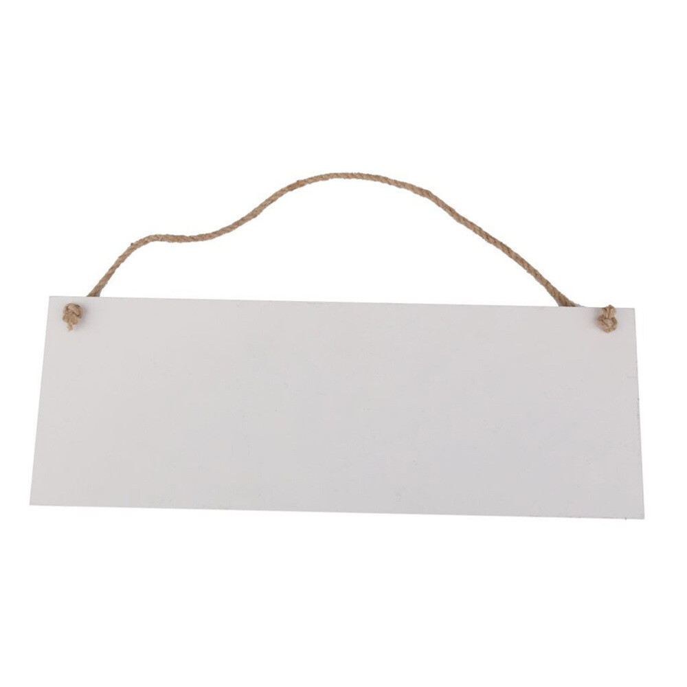 Wooden Bamboo Wedding Décor Banners Plaque Wire Hangers | eBay