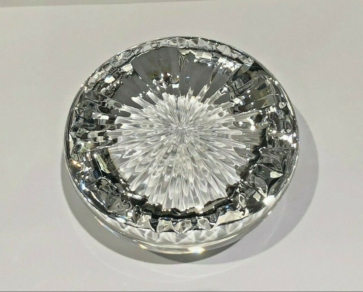 LOVELY RARE EDINBURGH CRYSTAL PAPERWEIGHT 75 mm | eBay UK