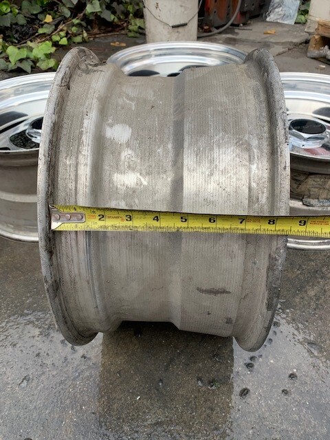 15 WHEELS RIMS VINTAGE 15X8 5 LUG AMERICAN RACING TRI SPOKES | eBay