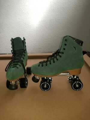 NEW Roller Skates/ Moonlight Roller/ Size 8/ Emerald Green/ Woman's ...