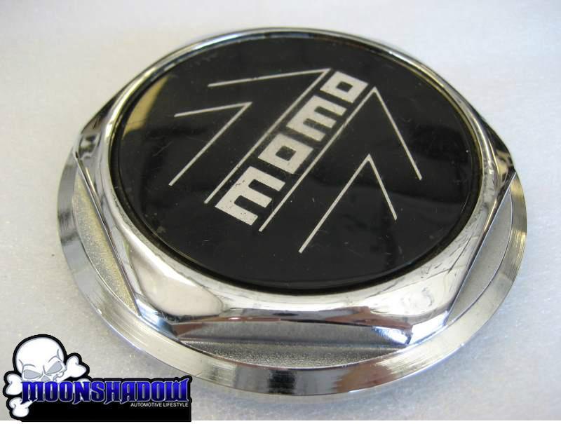 MOMO HALF HEIGHT 5 STAR WHEEL RIM CHROME HEX NUT CENTER HUB CAP ADAPTOR ...