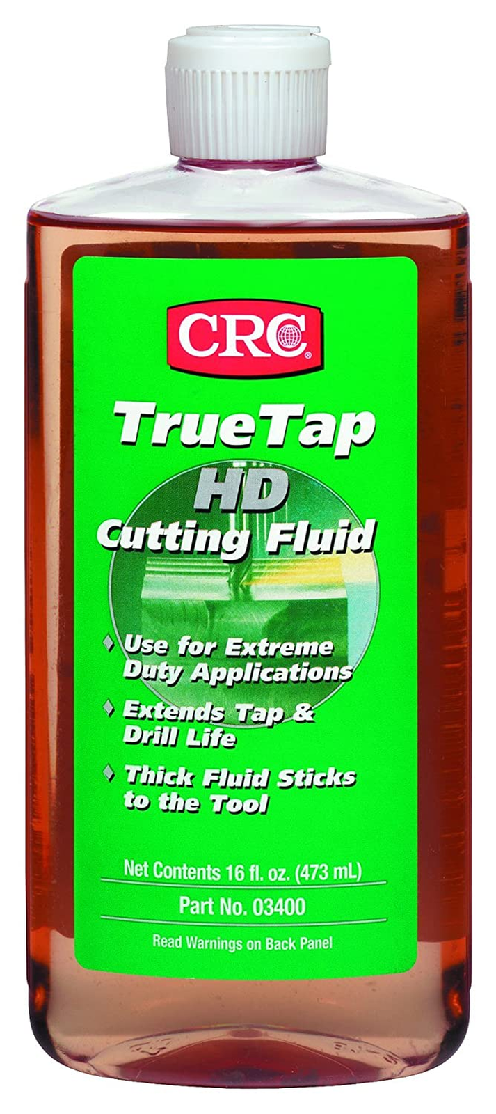 CRC Truetap HD Cutting Fluid 16 Fl. Oz. Heavy Duty Tapping Oil And ...