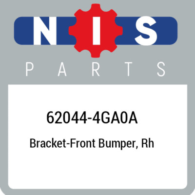 62044-4GA0A Nissan Bracket-front bumper, rh 620444GA0A, New Genuine OEM ...