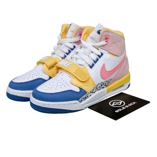 Nike Air Jordan Legacy 312 High White Coral French Blue Jordan 312 ...