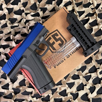 NEW First Strike Compact FSC Paintball Pistol - Cobalt | eBay