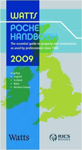 Watts Pocket Handbook 2009 2009 by Watt Group PLC Paperback Book The ...