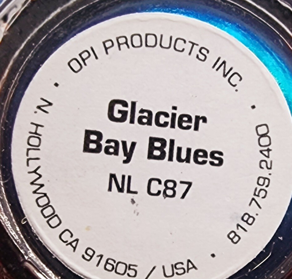 OPI Nail Polish - Glacier Bay Blues - NL C87 - NEW | eBay