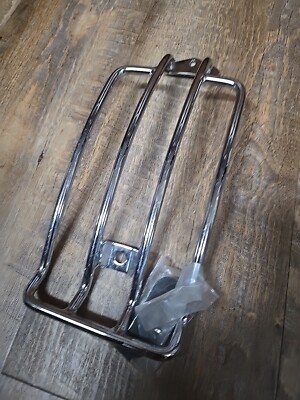 Chrome Luggage Rack for Harley 98 Softail FXST 05 Fatboy FLSTF with ...