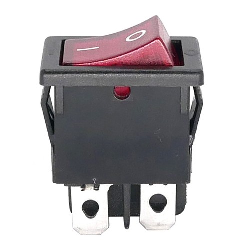 1PC LIGHT COUNTRY R19 4pin 2position 6A250VAC Rocker Power Switch with ...