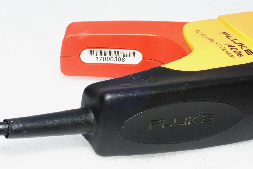 FLUKE MODEL i400S AC CURRENT CLAMP PROBE ACCESSORY SWITCHABLE CAT-III ...