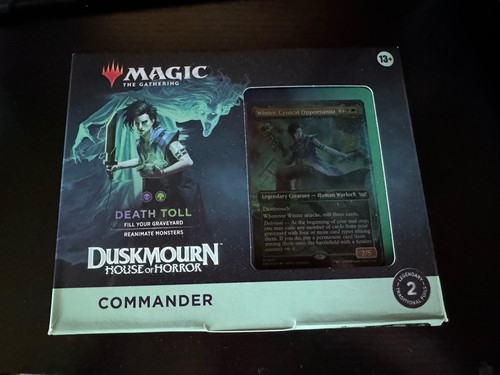 MTG Duskmourn House of Horror Commander Deck Death Toll 100-Card ...
