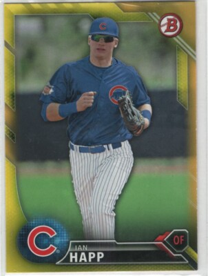 2016 Bowman Ian Happ Yellow Parallel #BP64 | eBay