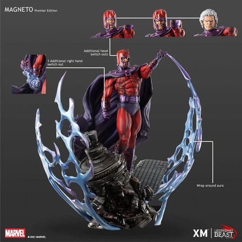 MAGNETO 1:3 Scale Prestige Statue - PREMIER EDITION LBS Legendary Beast ...