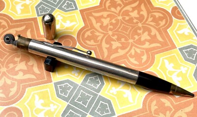 Antique Combo of Pencil & Lighter in Nickeled Metal, Rare! | eBay