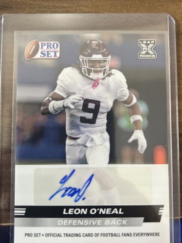 2022 Leaf Draft Leon O’Neal Auto PSA-L01 | eBay