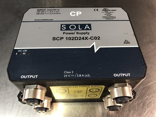 Emerson SolaHD 102D24X-D02 SCP 24VDC Single Phase Power Supply for sale ...