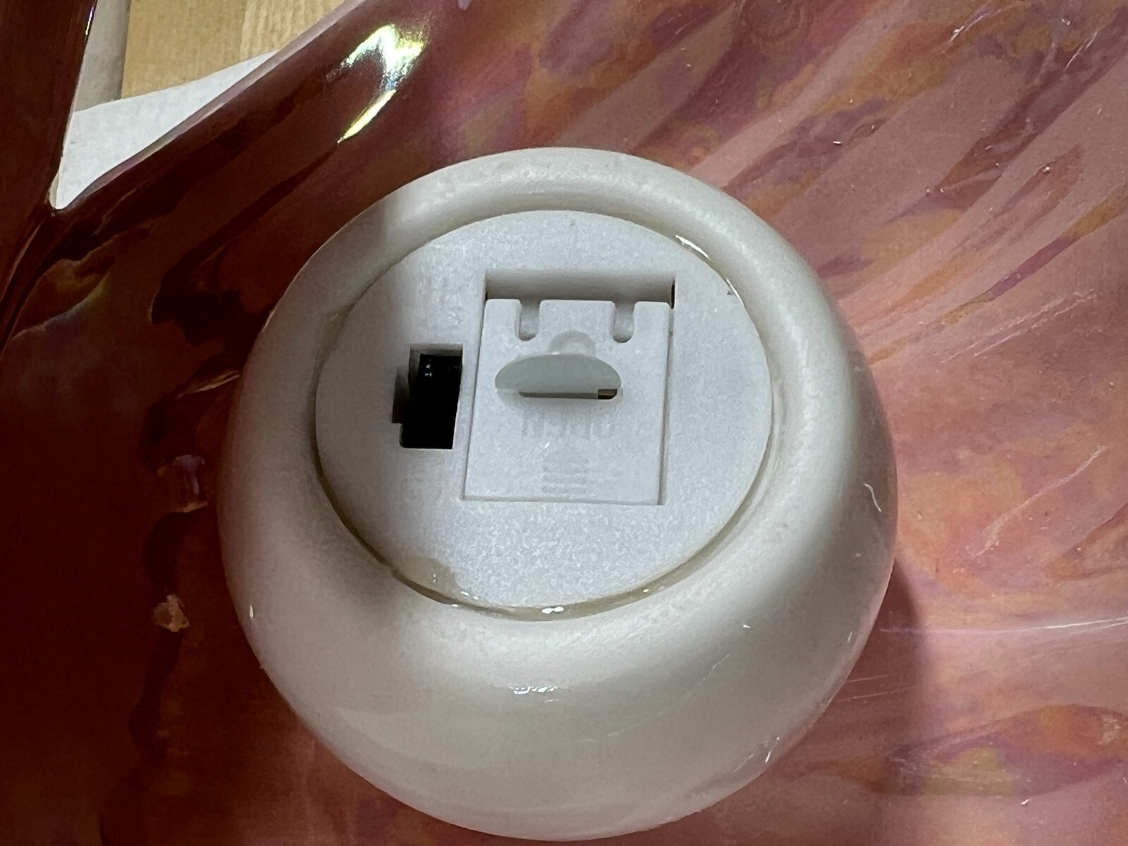 PEARL SHELL LED CERAMIC MERMAID CLAMSHELL LIGHT / LAMP - PINK / PEARL ...