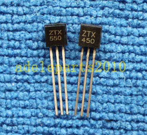 10pairs ZTX550/ZTX450 550/450 ORIGINAL ZETEX TRANSISTORS | eBay