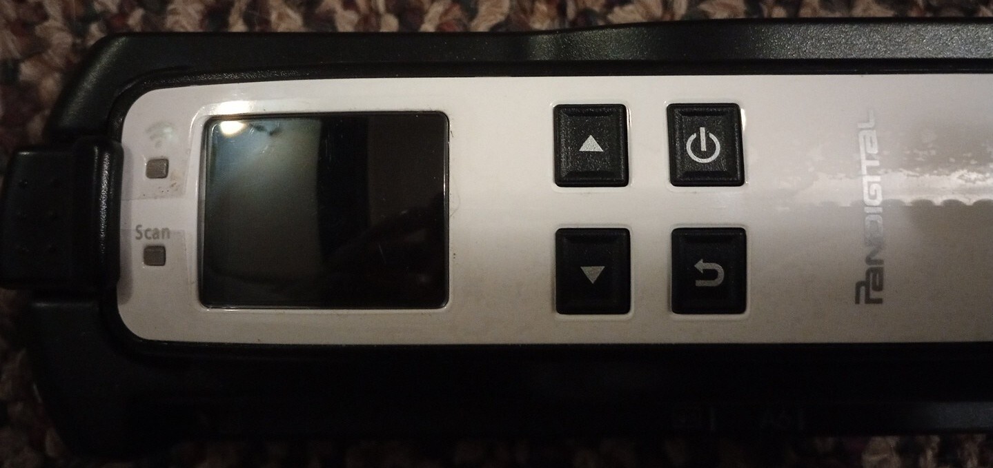 Pandigital Handheld Wi-fi Wand Scanner S8x1103 With Feeder Dock for ...