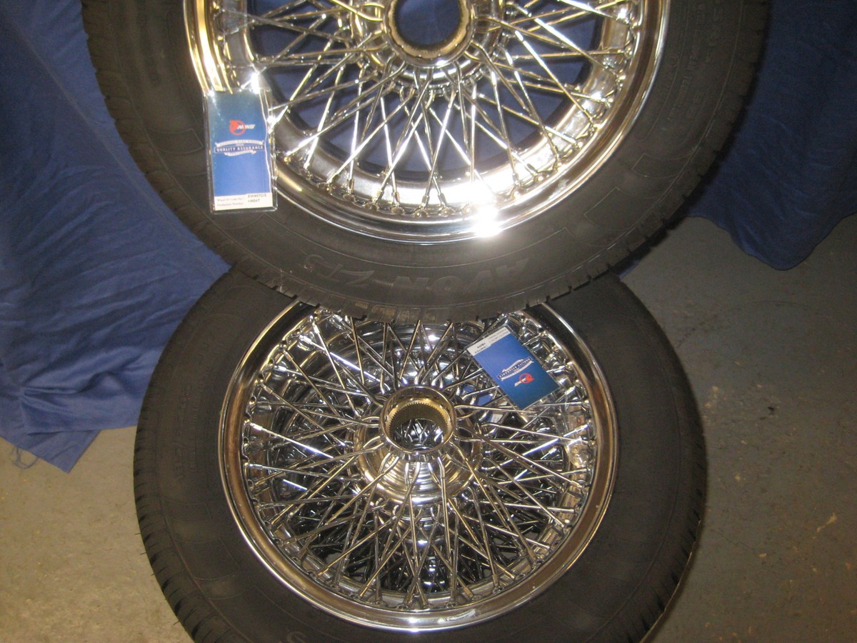 Roadster Wire Wheels Beautiful Chrome Multispoke Wheels On A Chevrolet