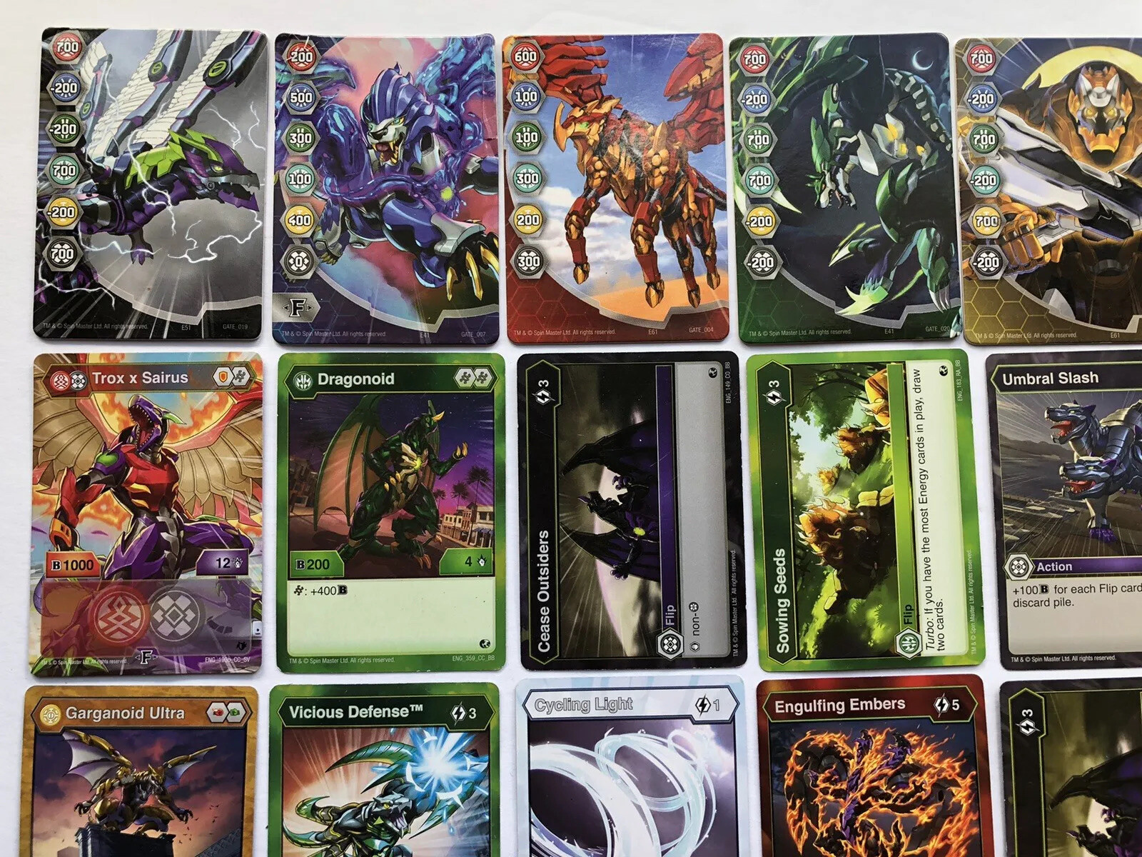 Bakugan Trading Cards Lot Of 26 Total Cards 21 Paper, 5 Metal Cards | eBay