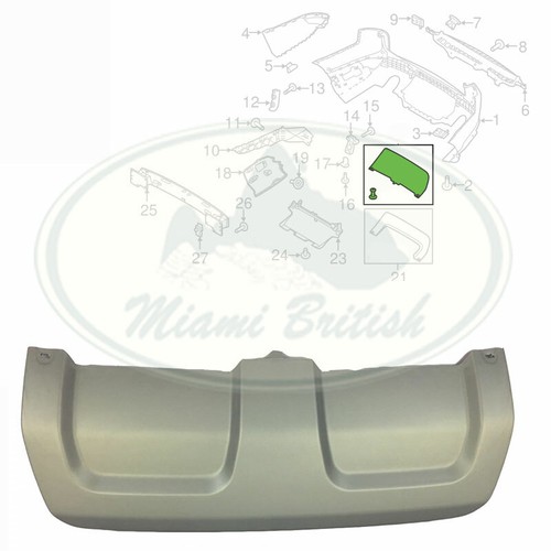 LAND ROVER REAR BUMPER TOWING HOOK COVER OPENING RANGE SPORT 14-17 ...