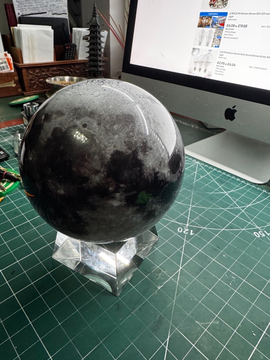 Mova Rotating Globe Turning The World With These Beats 🌎🎵 #thedj