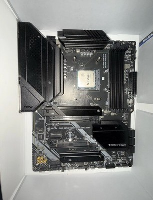 MSI Mag B550 Tomahawk Max WiFi AM4 M.2 ATX Motherboard (*READ ...