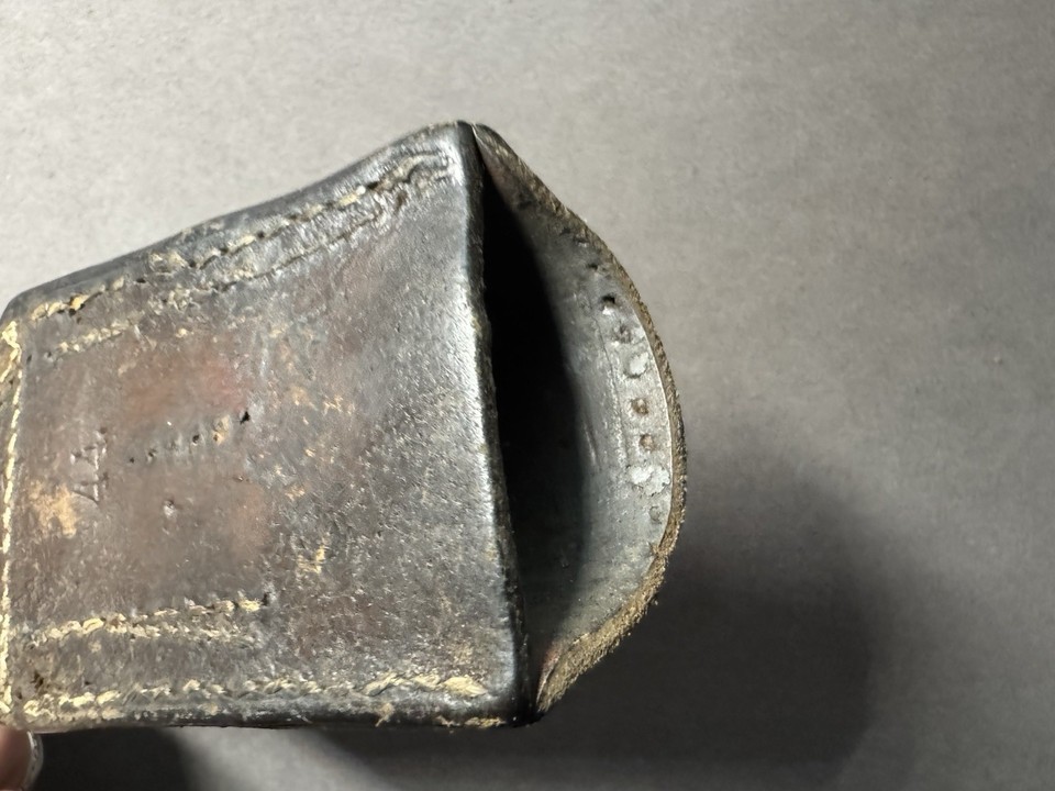 Original German WWI Leather Bayonet Frog 98/05 | eBay