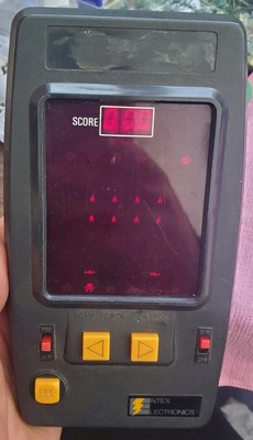 Entex SPACE INVADER - Rare 1980 Hand-Held Electronic Arcade Game ...