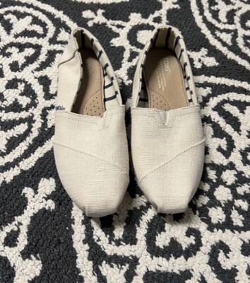 Toms Beige Womens Flats 7.5W | eBay