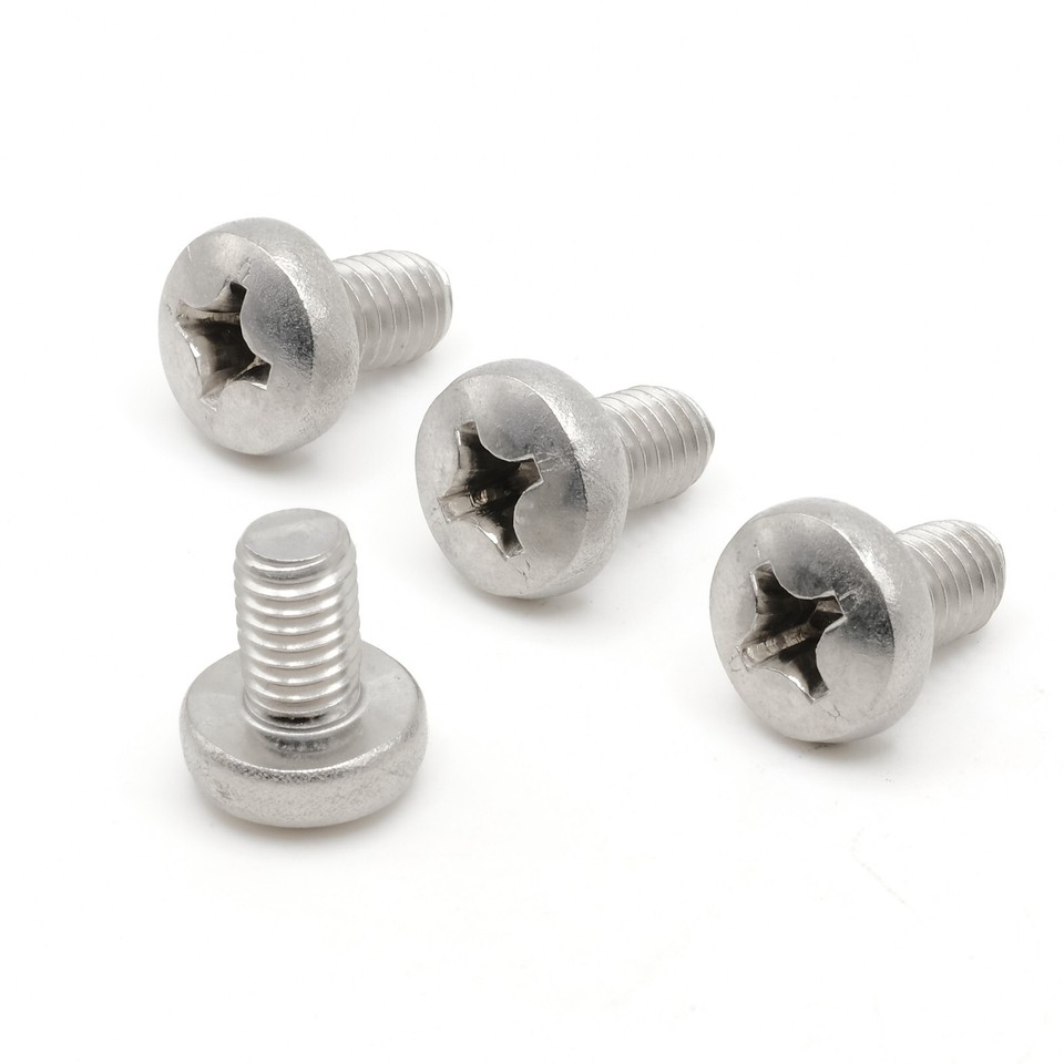 Rear License Plate Screws for Mercedes - M6 x 10mm - Stainless Steel ...
