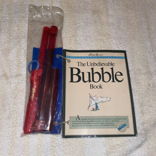 The Unbelievable Bubble Book by John Cassidy (1987, Game / Mixed Media ...