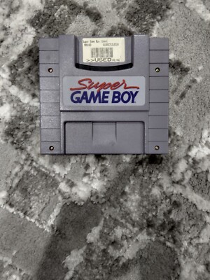 Vintage Super Game Boy Adapter (Nintendo SNES, 1994) Authentic Tested ...