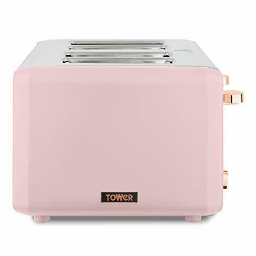 Tower T20051PNK Cavaletto 4 Slice Toaster - Pink for sale online | eBay
