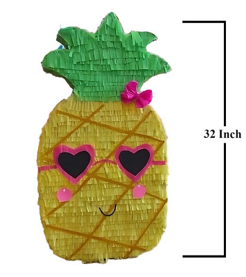 32 Inch Tall Pineapple with Glasses Jumbo Pinata, Jumbo Pinata, Theme ...