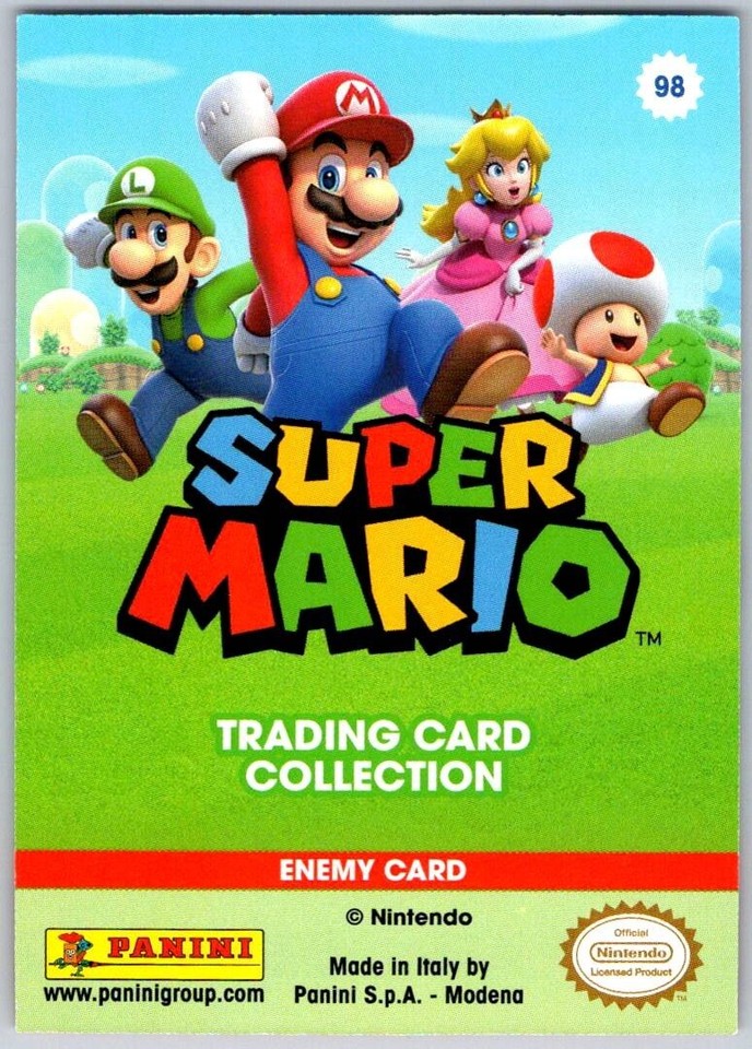 2022 Panini Super Mario - #98 Chain Chomp - *Near Mint+* | eBay