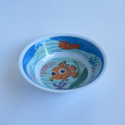 Finding Nemo Melamine Bowl (Kid's Plastic Dish Travel Breakfast Dinico ...