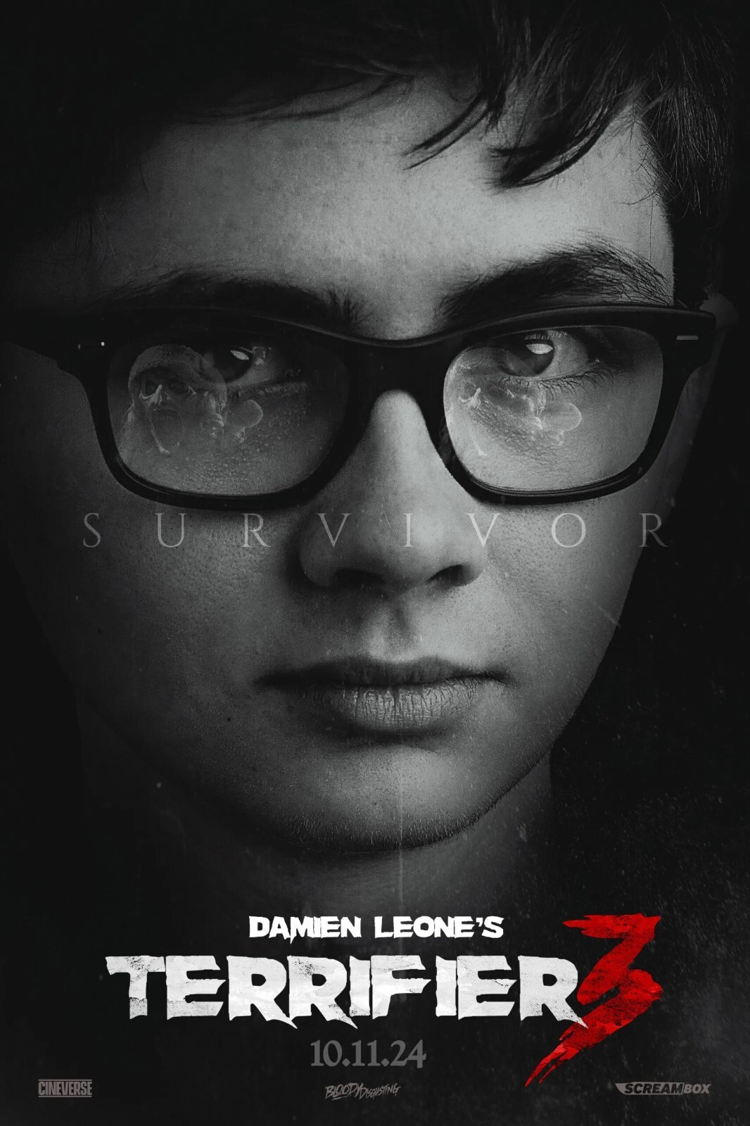 2024 Terrifier 3 Movie Poster 11X17 Art The Clown Halloween Killer ...