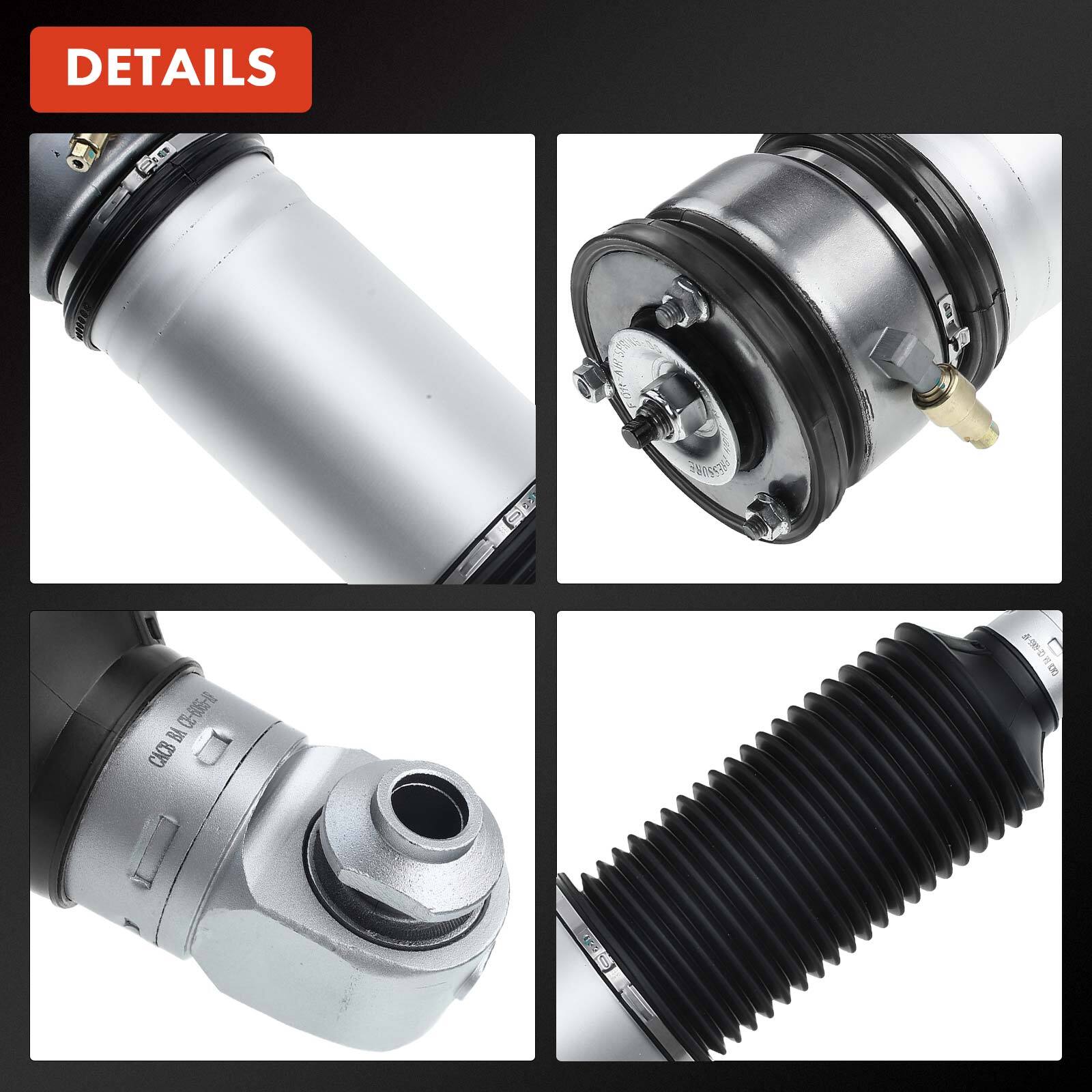 2x Rear Air Suspension Shock Absorber for BMW E66 E65 E67 735i 740i ...