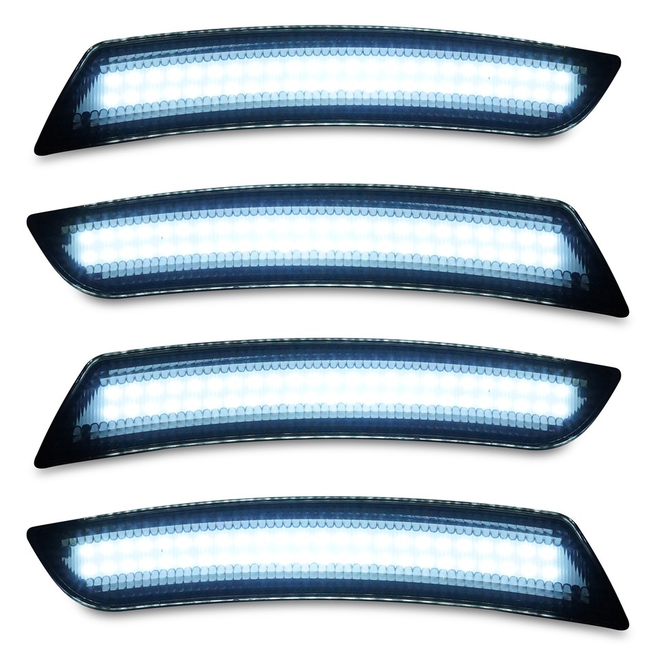 4X LED Side Marker Lights Front Rear Set For Chevy Camaro LS LT SS ZL1 ...