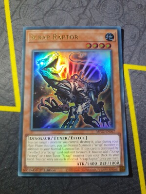 Scrap Raptor - MP22-EN067 - Ultra Rare - 1st Edition - YuGiOh | eBay UK