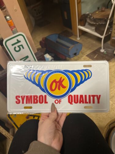 Ok Symbol Of quality License Plate | eBay