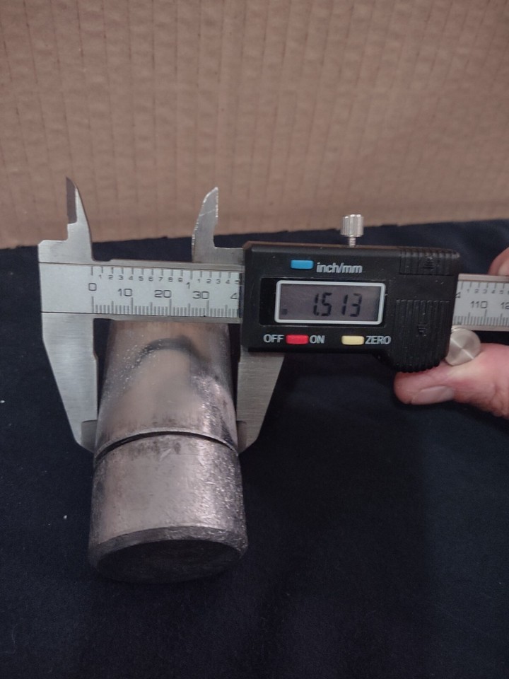 LEAD PIG for RADIOACTIVE MATERIALS SOURCES MINERALS STORAGE Pb ...