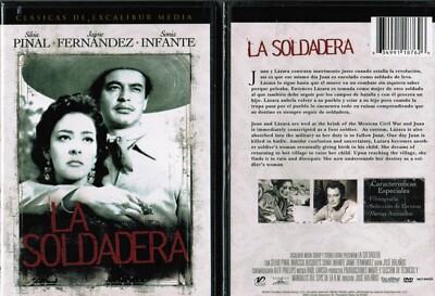 La Soldadera Spanish New DVD Silvia Pinal Jaime Fernandez Sonia Infante ...