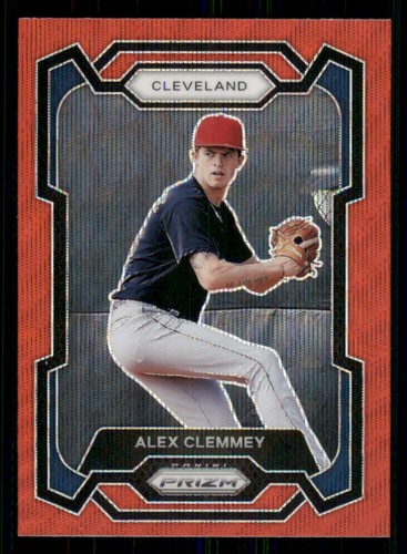 2024 Panini Prizm Prizms Ruby Wave #94 Alex Clemmey | eBay